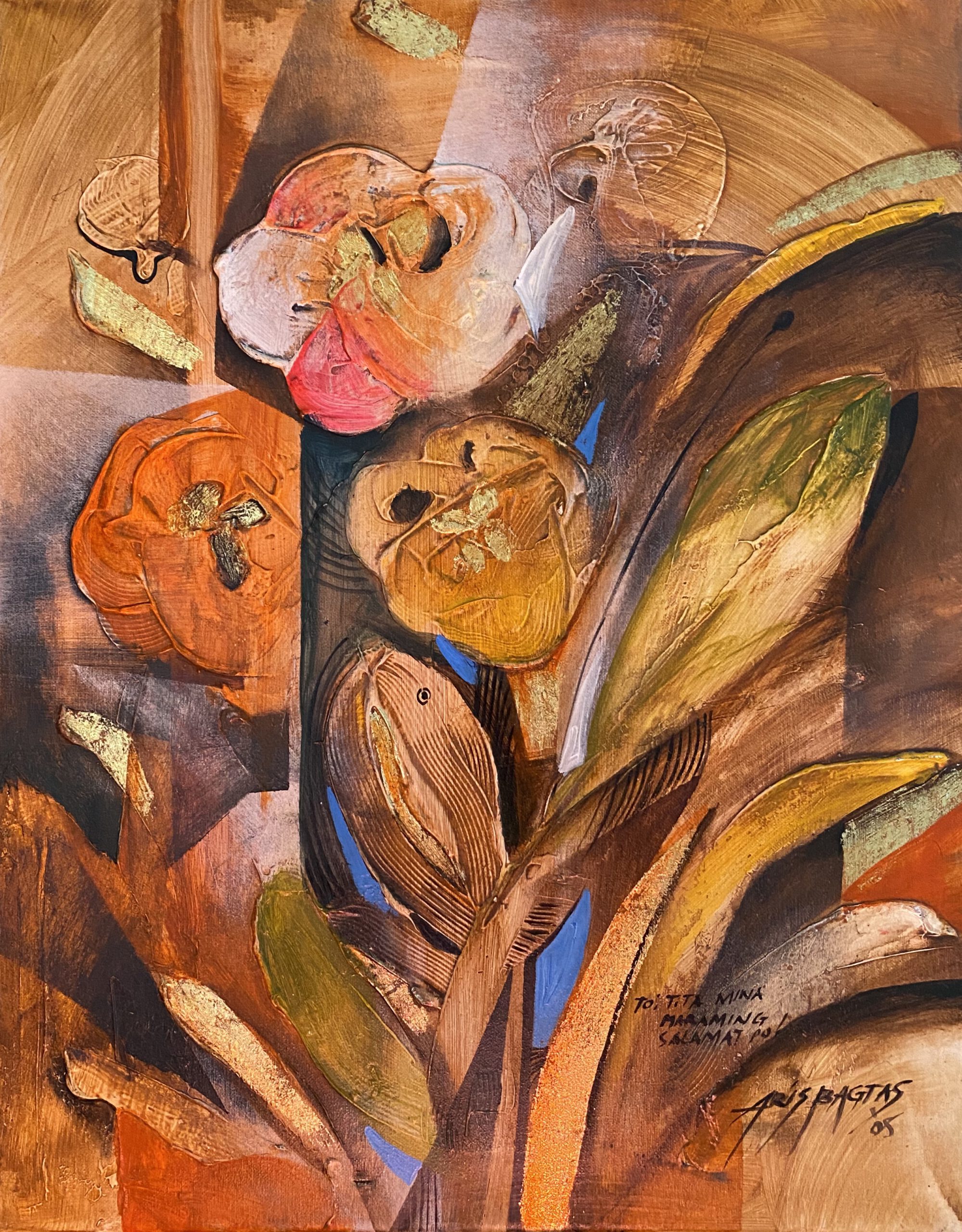 Floral by Aris Bagtas - Kunst Art Filipino